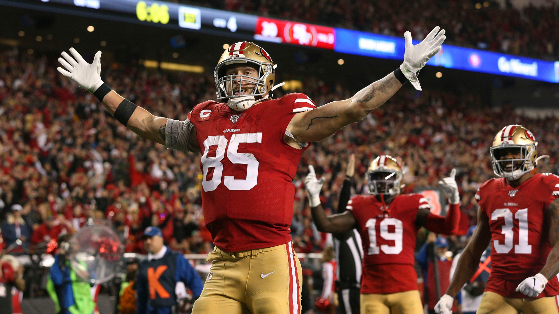 How 49ers feed off George Kittle's unique mentality in running game