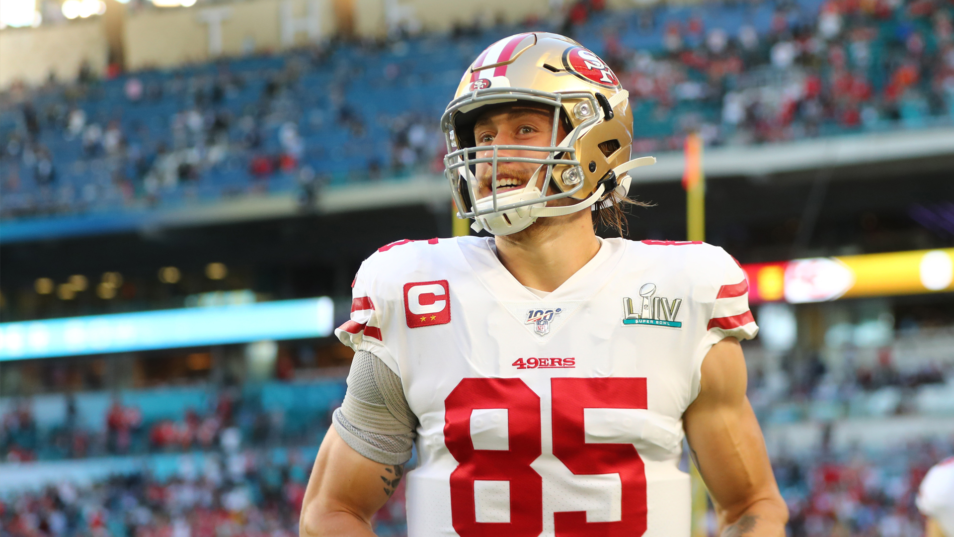 Watch George Kittle wreak havoc in run game during youth football days