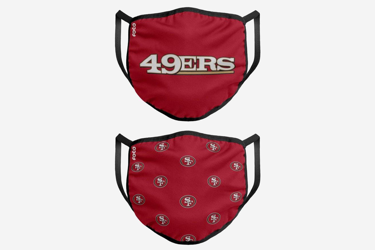Here’s how you can buy a 49ers face covering while contributing to charity