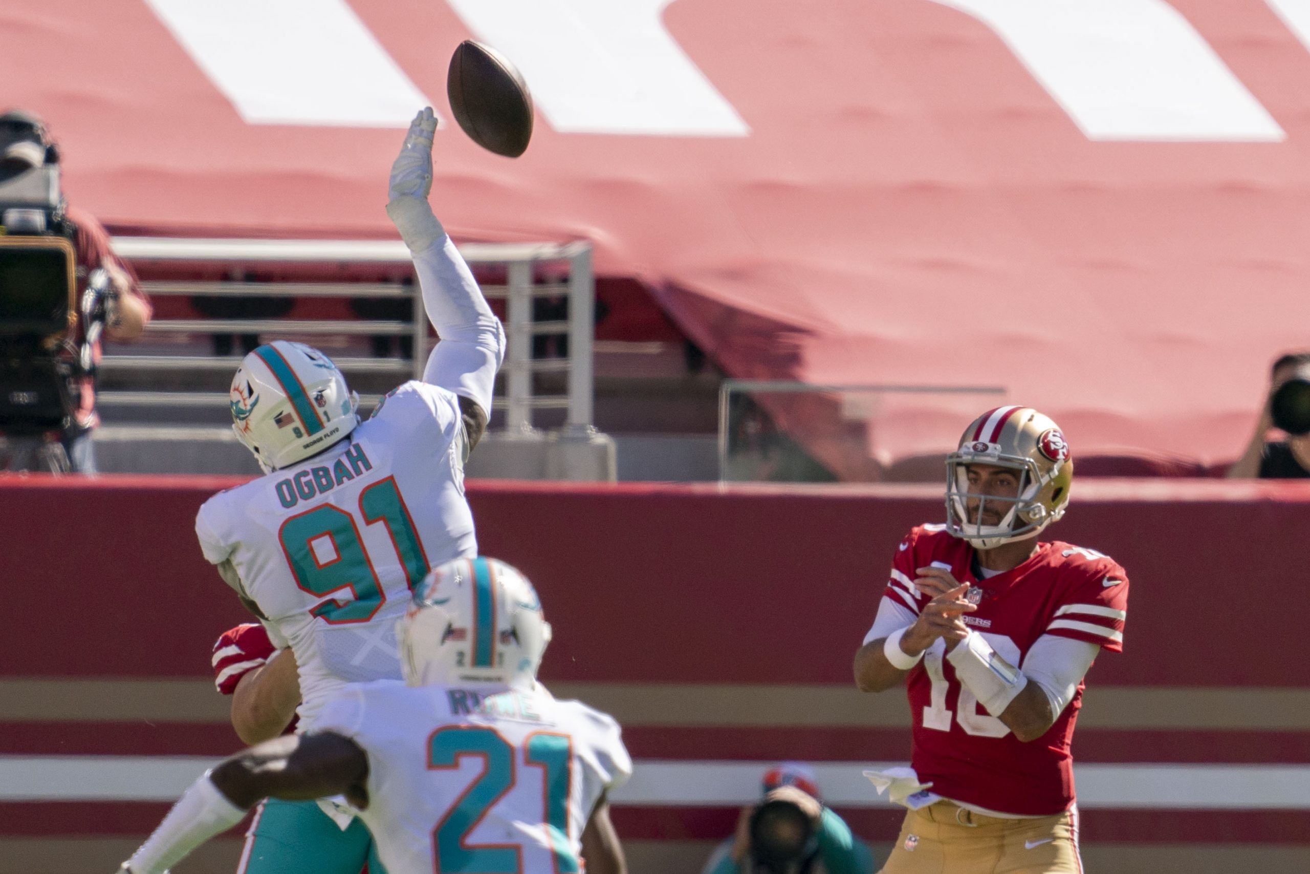 49ers snap counts in Week 5 vs. Miami Dolphins