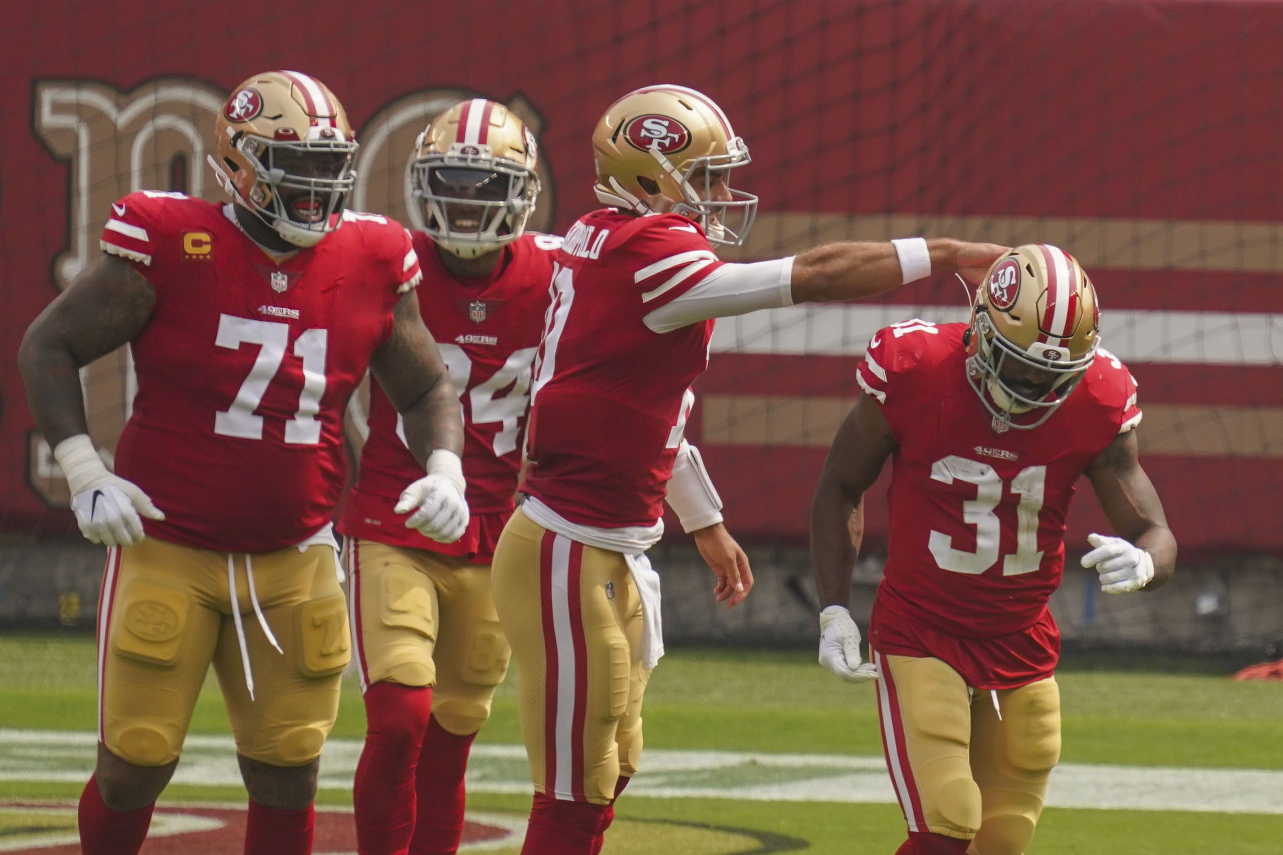 First practice of Week 6 was a rare one for 49ers offense