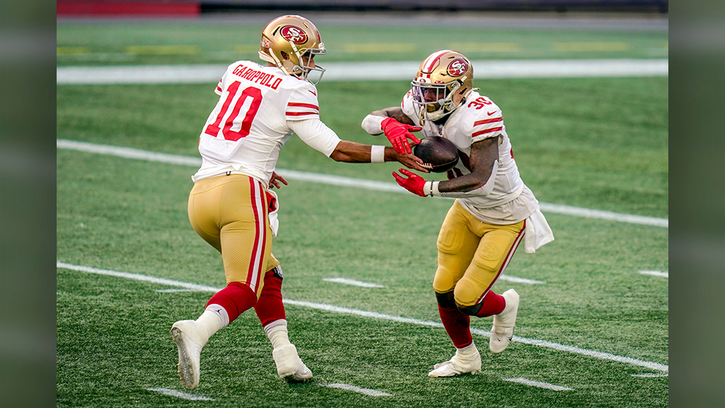 Wilson Has 3 TDs Before Injury as 49ers Crush Patriots