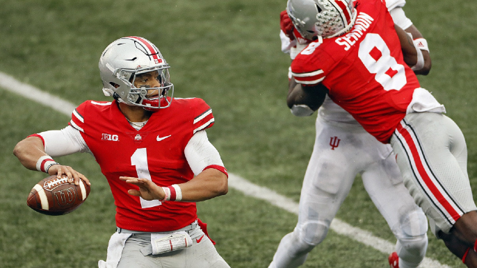 Former players think Justin Fields is the 49ers’ pick