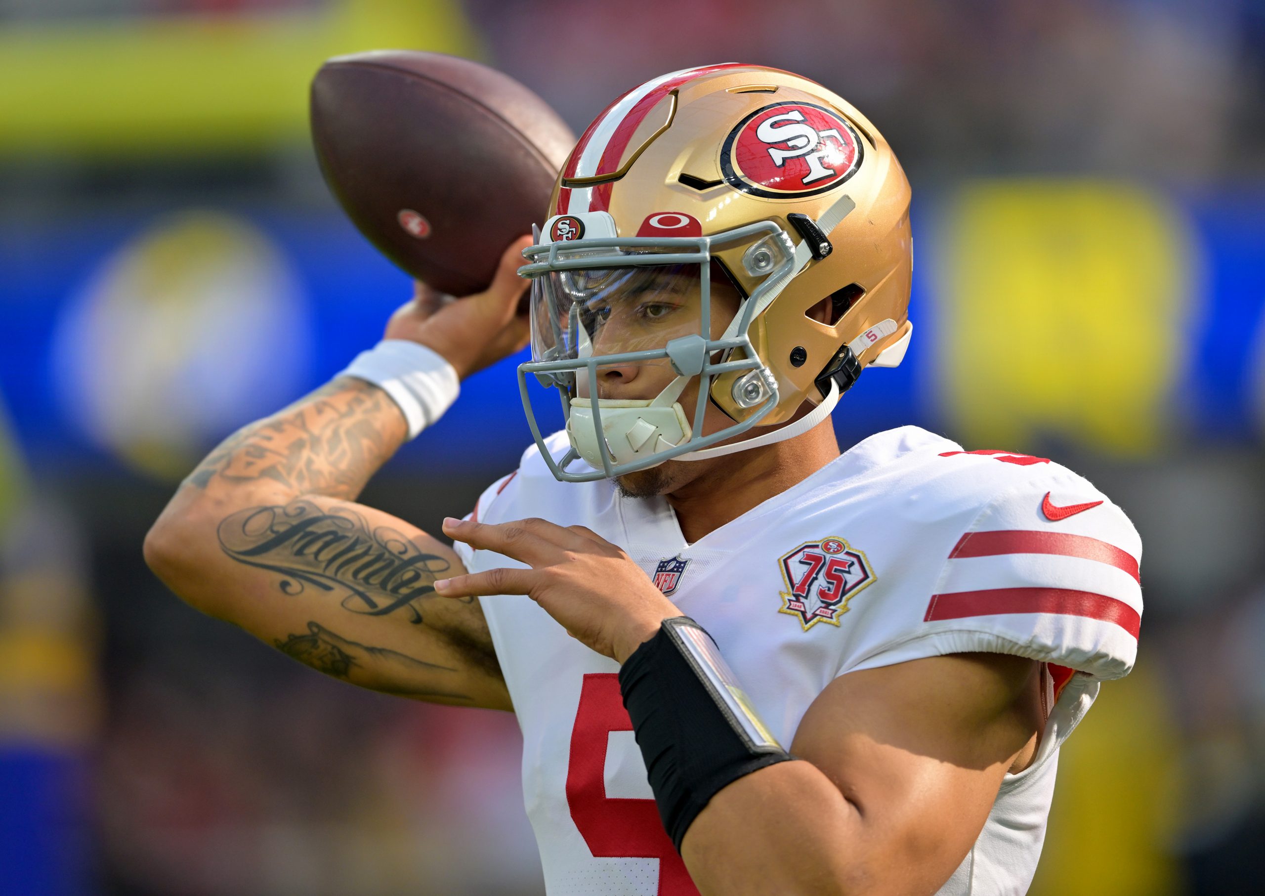 Trey Lance isn't ready, but he doesn't have to be right now
