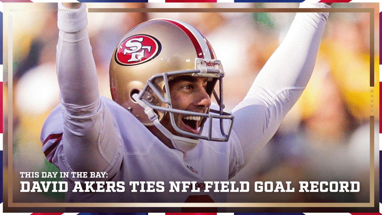 This Day in The Bay: David Akers Ties NFL Field Goal Record