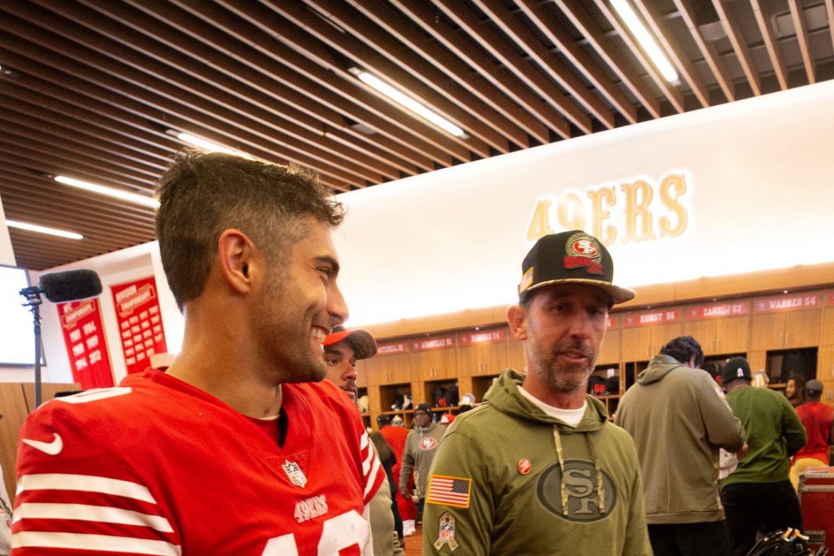 Kyle Shanahan on Jimmy Garoppolo: Jimmy was unbelievable for us