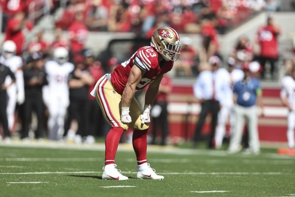 Christian McCaffrey went full Al Bundy against Cardinals