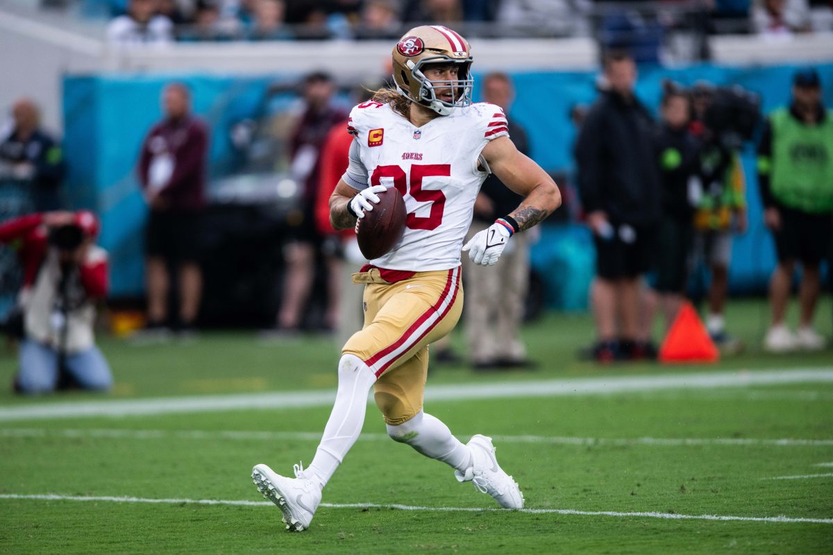 Watch: Brock Purdy hits George Kittle for long TD pass down sideline vs ...