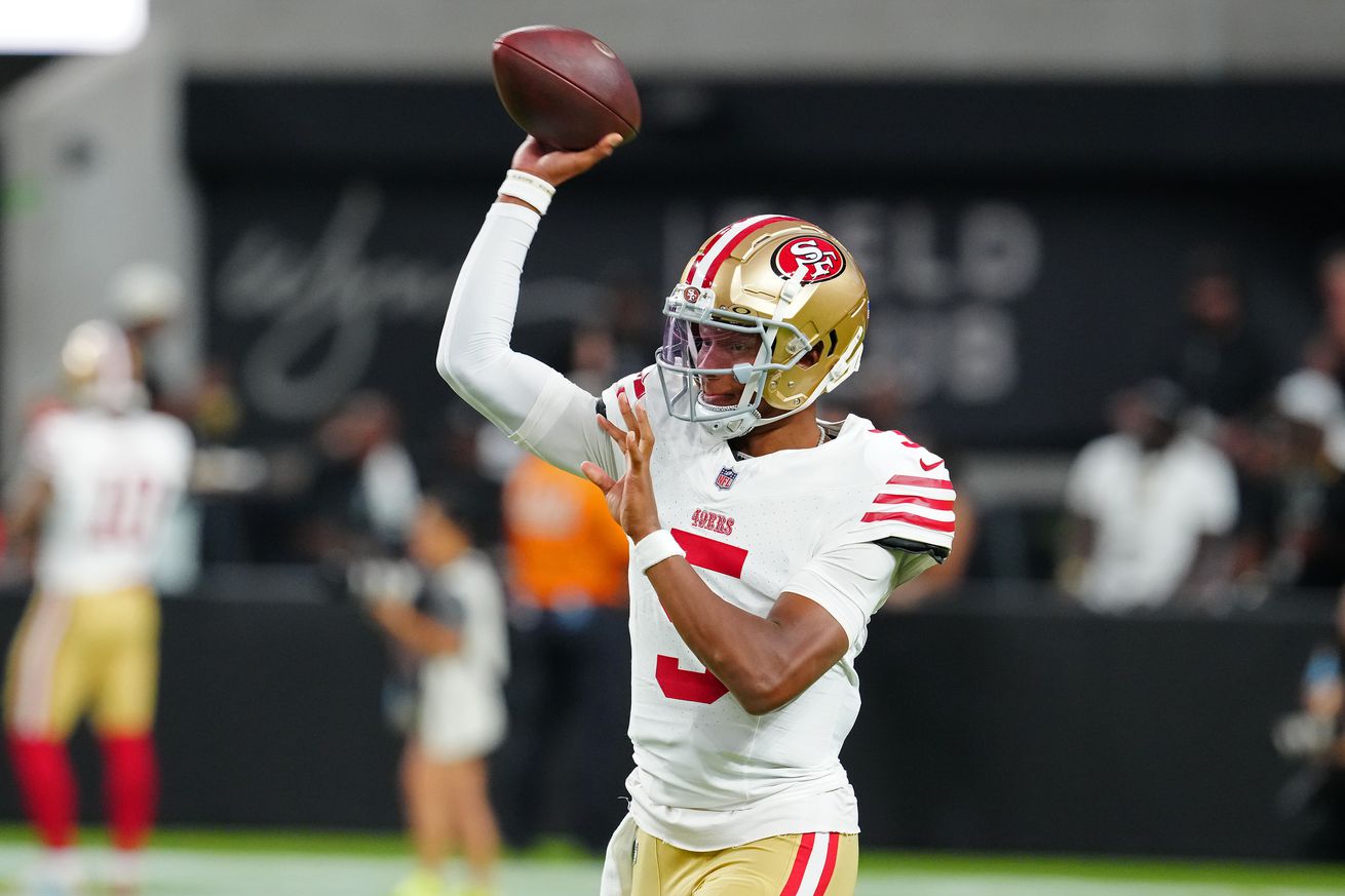 Kyle Shanahan says 49ers backup QB situation is ‘neck and neck’ ahead ...