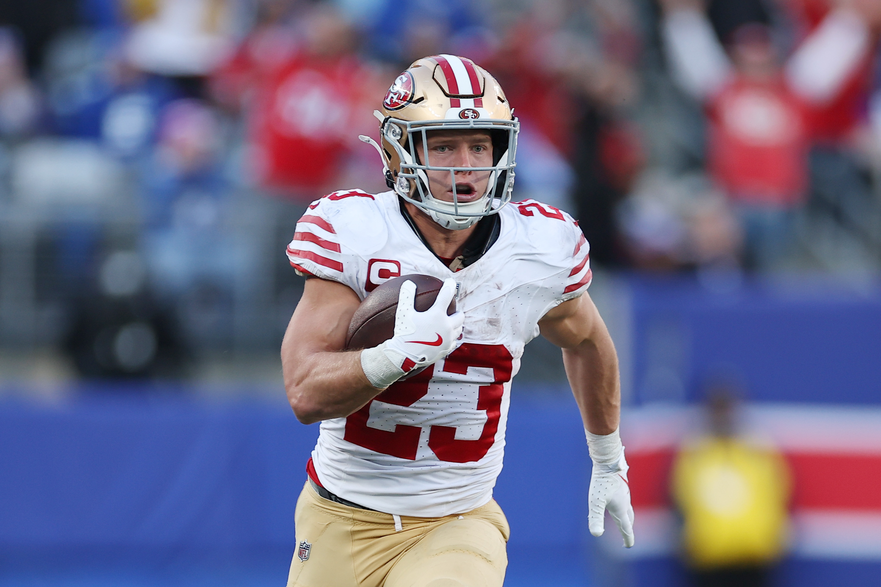 Should the 49ers lessen CMC’s load over 2nd half of the season?
